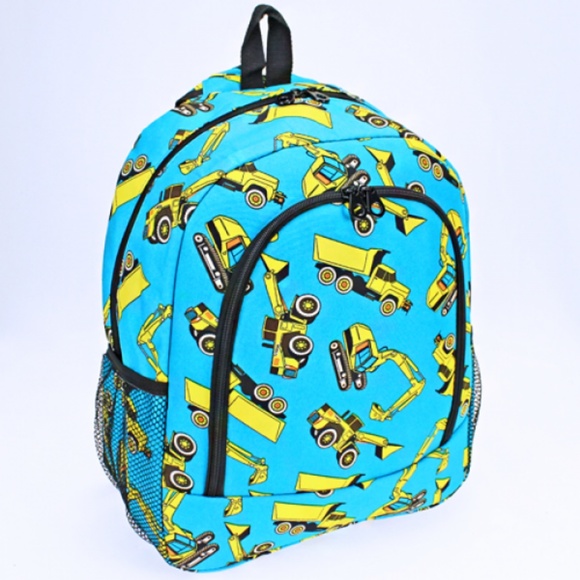 scarlettsbags | Accessories | Dump Truck Construction Trucks Backpack ...
